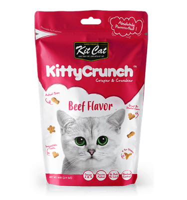 Kit Cat Kitty Crunch Beef - Kit Cat Thailand
